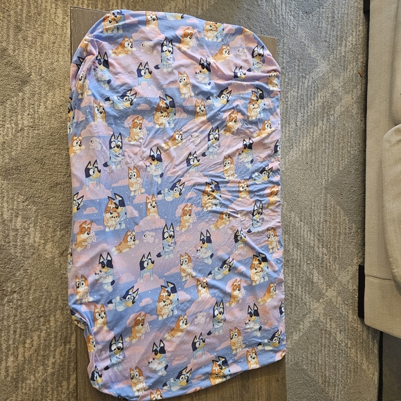 Little Sleepies | Other | Little Sleepies Bluey Sleepytime Purple Crib ...